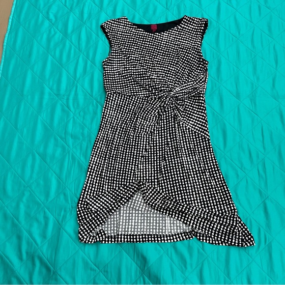 212 Collection | Dresses | 22 Collection Black Polka Dot Sleeveless A ...